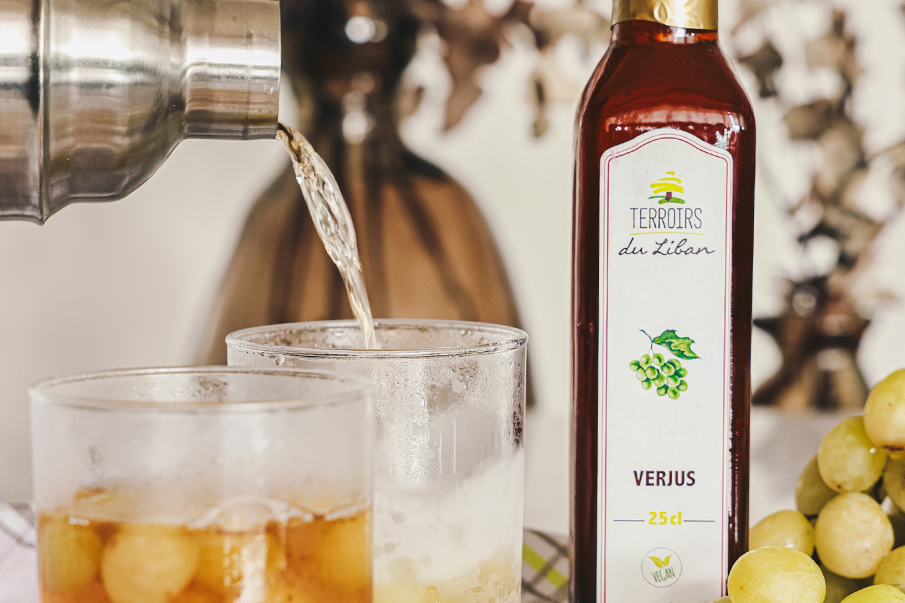 Verjuice & Black Pepper Martini – Terroirs du Liban